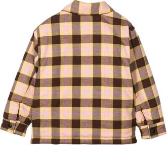 Palm Angels Reversible Padded Check Shirt - Multicolor