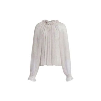 Alberta Ferretti Damen, Blusen & Hemden, Beige, XSGr&ouml;&szlig;e