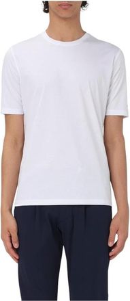 People of Shibuya Homme, Tops, Blanc, Taille: 2XL Short Sleeve Crew Neck Tee