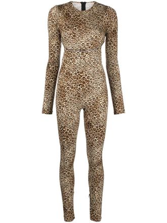 Dsquared2 body &agrave; imprim&eacute; l&eacute;opard - Jaune