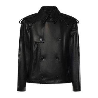 Burberry Leather Jackets - - Jackets - Herren - Schwarzk - 2XL