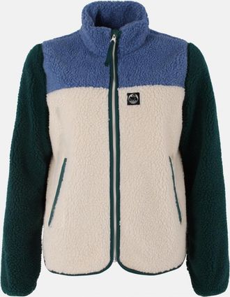 Danef&aelig; Danebirk Fleecejacke Wei&szlig; Blau Gr&uuml;n