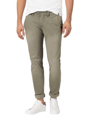 Timezone Herren Slim JannoTZ, Military Grey, 34W / 32L EU