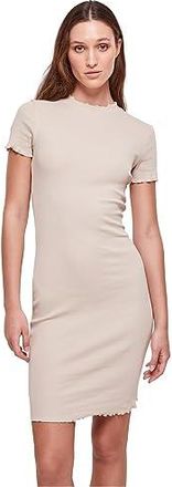 Urban Classics Robe t-Shirt côtelée Femme