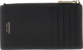 Ferragamo Gancini Card Case - Black