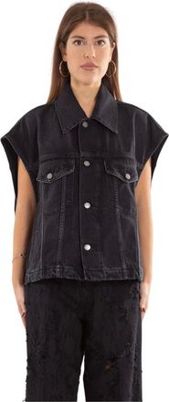 Haikure Damen, Blusen & Hemden, Schwarzk, SGröße