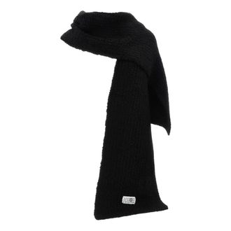 Maison Margiela &Eacute;charpe rectangulaire allong&eacute;e - Femme - Accessoires - Noir - Taille: ONE Size
