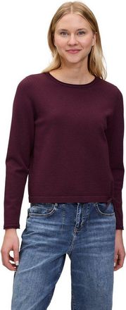 Cartoon Strickpullover Damen Strickpullover mit Rundhalsausschnitt (1-tlg)