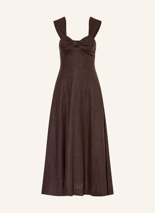 Faithfull The Brand Faithfull The Brand Leinenkleid Pallida braun