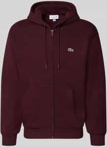 Lacoste Regular Fit Sweatjacke aus Baumwoll-Mix