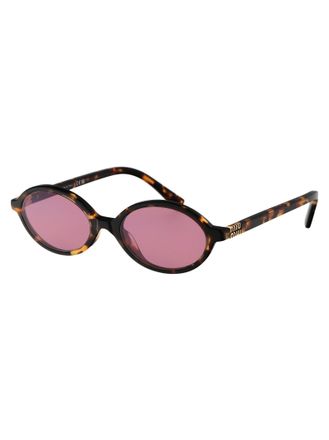 Miu Miu Womens Sunglasses 0mu 04zs Havana Honey Acetate