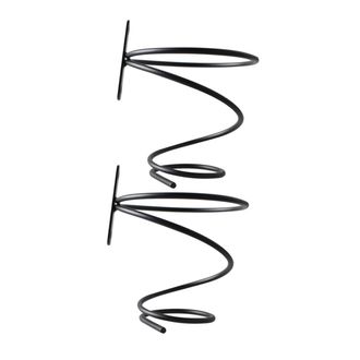 Cabilock 2stücke Metall Weinflaschenregal Zum Aufhängen Wandmontage Getränke-Display-Organizer Für Küche Und Zuhause Mit Schrauben