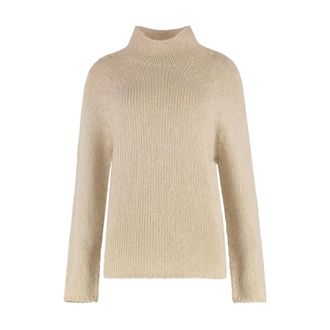 THE (ALPHABET) Der Strick-Rollkragenpullover - - Knitwear - Herren - Beige - M