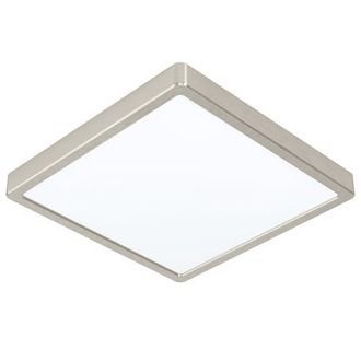 Eglo connect.z Plafonnier LED connect&eacute; pour salle de bains Fueva 6-Z, 39 x 39 cm, ZigBee, App et commande vocale Alexa, blanc chaud-blanc froid, intensit&eacute; 