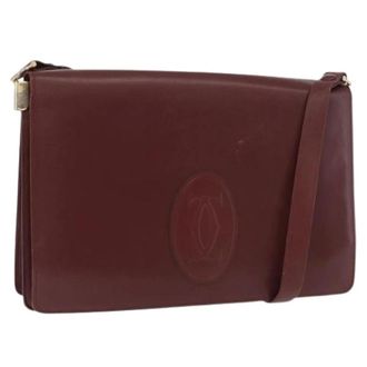Cartier Pre-owned Vintage Schultertasche - - Pre-owned - Damen - Rot - ONE SIZE