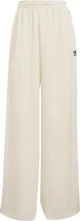 adidas Femme, Sport, Beige, Taille: 34 FR Adicolor Satin Wide Leg Track Pants