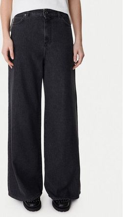 Max Mara Jeans Vega 2615181041 Schwarz Wide Leg