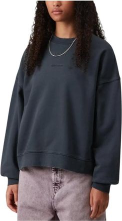 Carhartt Work in Progress Femme, Sweatshirts et sweats &agrave; capuche, Bleu, Taille: 42 FR Benton Sweat