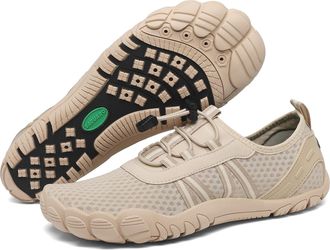 Saguaro Badeschuhe Wasserschuhe Barfuss Schuhe Damen Herren Barfußschuhe Schnelltrocknende Schwimmschuhe rutschfeste Strandschuhe Aquaschuhe mit Dicker Sohle 