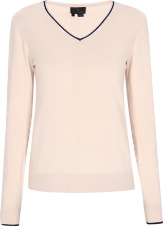 Dreimaster Dreimaster Pullover Frauen hellbeige