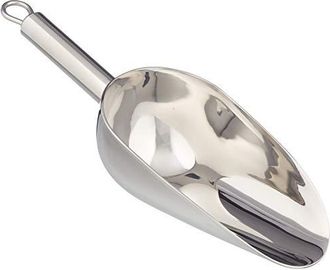 Lacor 67014 Mehlschaufel Edelsathl 18/10, 200 ml, silber