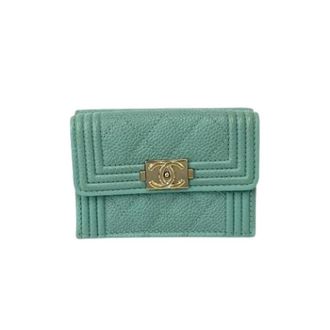 Chanel Pre-owned Tri-fold Wallet (Vintage) - - Pre-owned - Damen - Blau - ONE SIZE