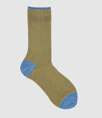 Alto Milano Chaussettes Susan Donna Calzino Deserto