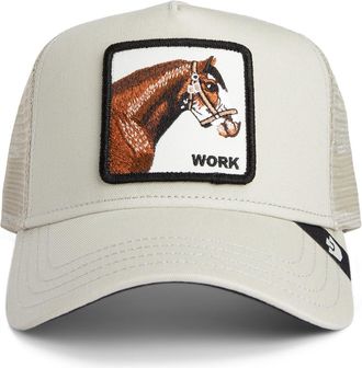 Goorin Brothers Trucker Cap Work Horse Scout Beige, Size:OneSize