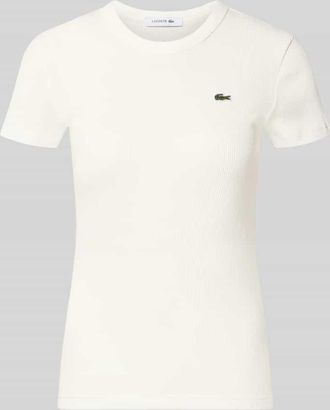 Lacoste Slim Fit T-Shirt aus reiner Baumwolle Modell TF5538