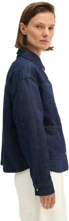 Marc O'Polo Jeansbluse aus Organic-Cotton-Leinen-Mix