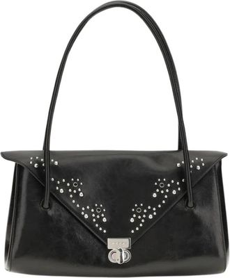 Marni Milanetto Nieten Schultertasche - - Bags - Damen - Schwarzk - ONE SIZE