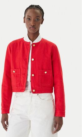 Tommy Hilfiger Jeansjacke WW0WW48591 Orange Regular Fit
