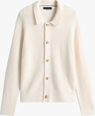 Tommy Hilfiger Cardigan textur&eacute; en laine