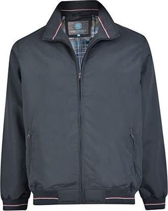 KAM Kam Harrington Veste légère pour homme Bleu marine, bleu marine, XXXXXL