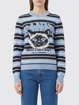 Ganni Pullover GANNI Damen Farbe Hellblau
