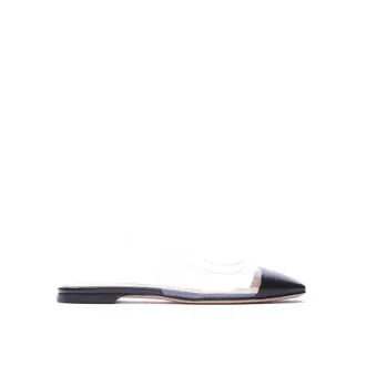 Gianvito Rossi Ballerinas mit Plexiglas - - Shoes - Damen - Schwarzk - 37 EU