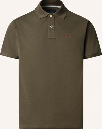 Hackett Poloshirt Slim Fit Logo gruen