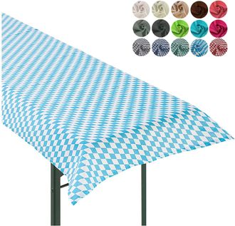 Heimtexland Tischdecke Bierzeltgarnitur Biertischdecke Garten Tischdeko Oktoberfest Typ861 Bayrisch Raute 90x240 cm