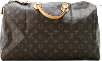 Louis Vuitton Speedy Handbag Monogram Canvas 40 satchel - Marron