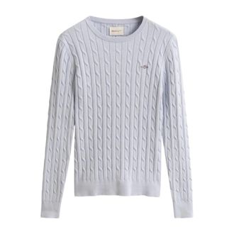 GANT Rundhals-Strickware - - Knitwear - Damen - Blau - S