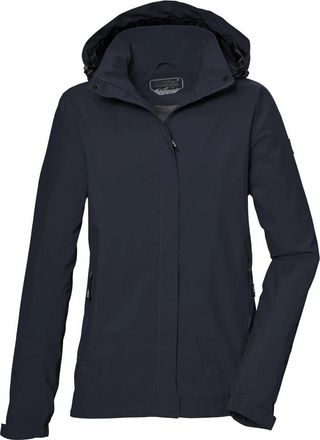 Killtec Jacke mit Kapuze und Frontrei&szlig;verschluss - - Sport - Damen - Blau - 2XL