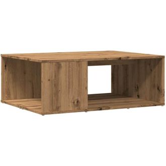 vidaXL Couchtisch Artisan-Eiche 90x67x33 cm Holzwerkstoff - Vidaxl