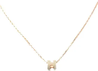 Hermès collier Mini Pop H (années 10) - Or