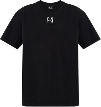 44 Label Group Homme, Tops, Noir, Taille: XL T-shirt Logo