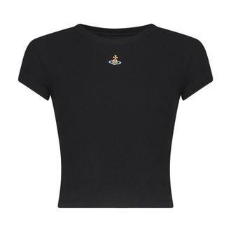 Vivienne Westwood Femme, Tops, Noir, Taille: 40 FR T-Chemises