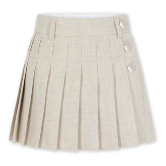 Paco Rabanne Femme, Jupes, Gris, Taille: 36 FR Mini Jupe Kilt Pliss&eacute;e