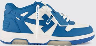 Off-white Out Of Office Leder-Sneaker mit perforierter Zehenpartie und niedrigem Kn&ouml;chel