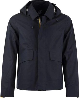 K-Way Homme, Vestes, Bleu, Taille: 2XL Veste coupe-vent imperm&eacute;able et pliable