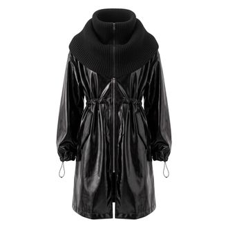 Bottega Veneta Lammfelljacke - - Jackets - Damen - Schwarzk - S