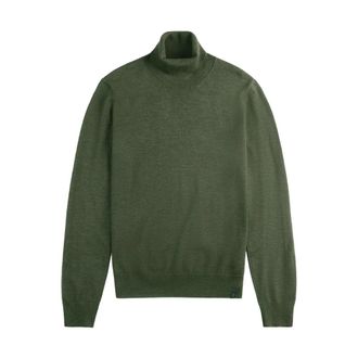 Fay Dolcevita Turtleneck - - Knitwear - Herren - Gr&uuml;n - XL